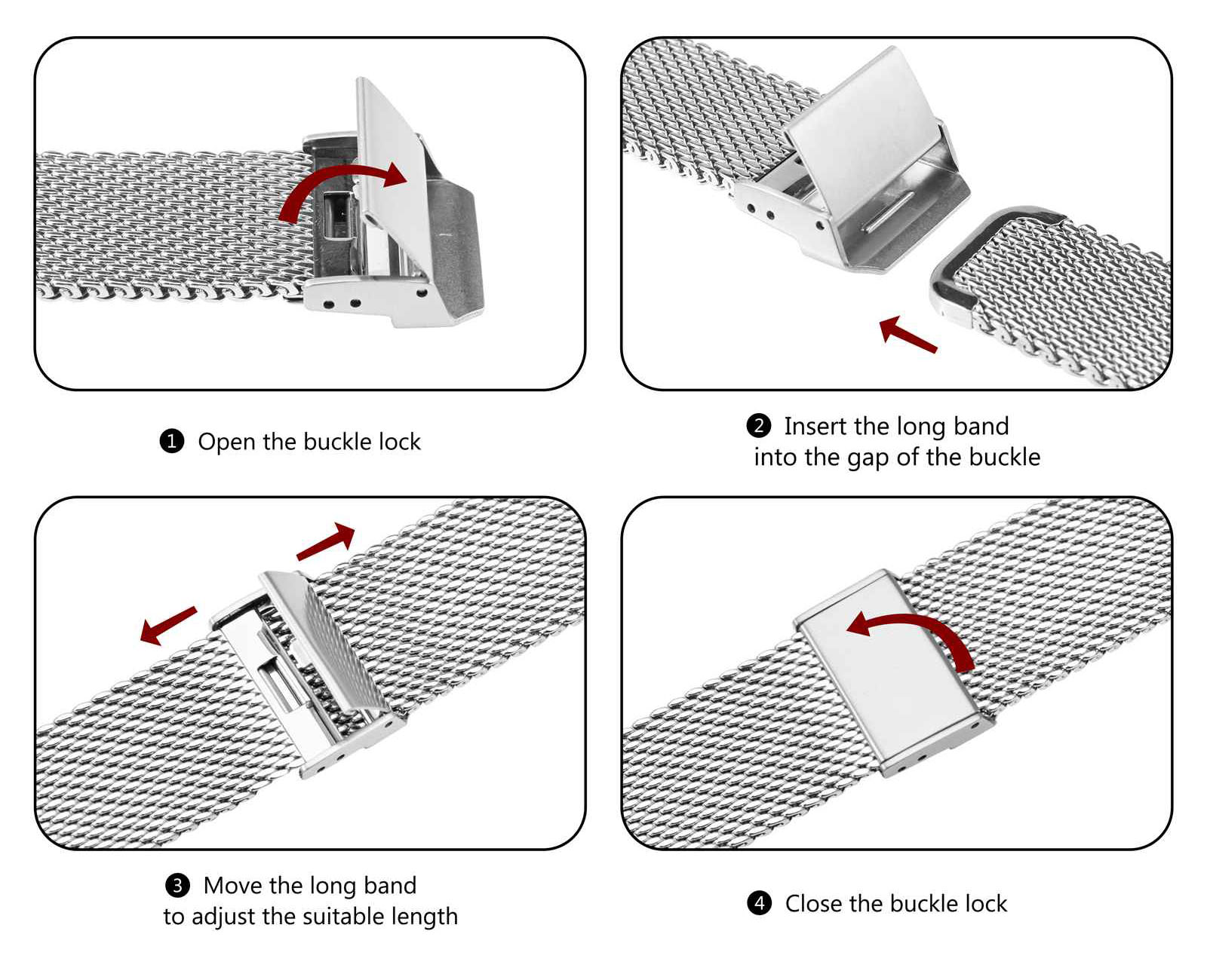 How To Adjust A Metal Watch Strap