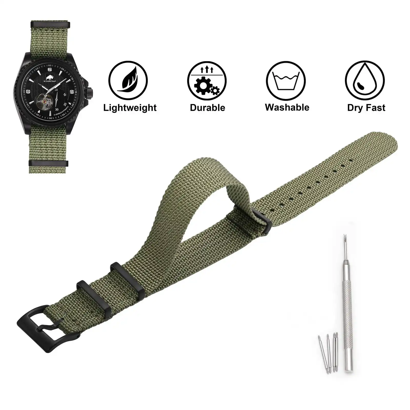 MILITARY | NYLON WATCH BAND